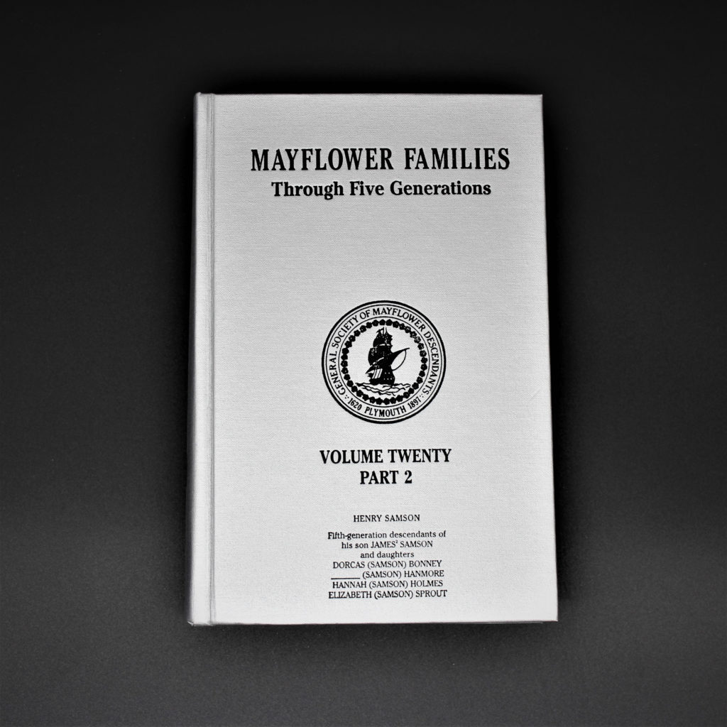 Mayflower Families (Silver Books) Archives - Page 2 of 3 - General ...