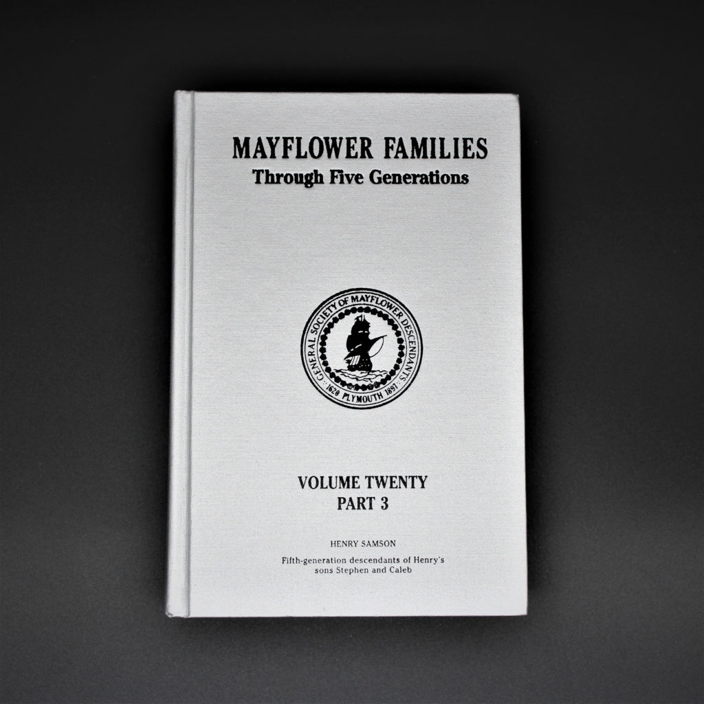 Mayflower Families (Silver Books) Archives - Page 2 of 3 - General ...