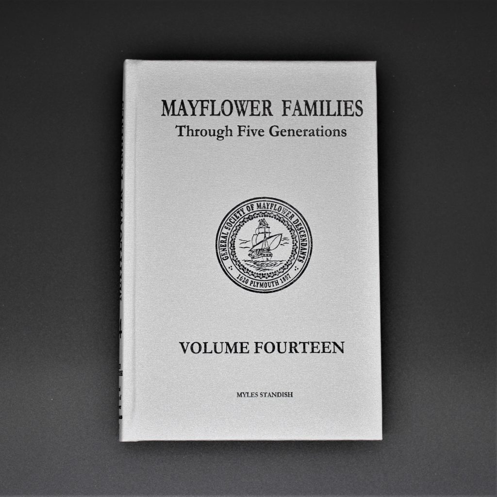 Mayflower Families (Silver Books) Archives - General Society of ...